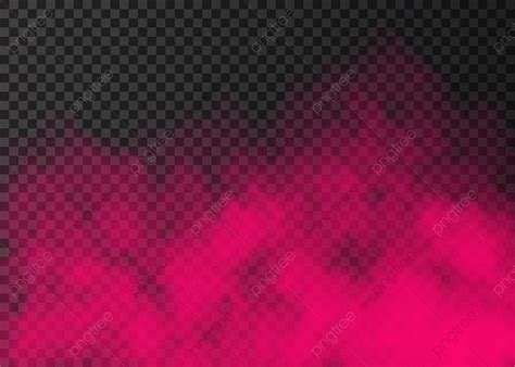Fumaça Rosa PNG Isolado Em Fundo Transparente Sobre Tóxico Imagem