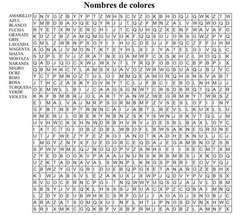 Sopas De Letras Grandes Y Dificiles Para Imprimir Imagui