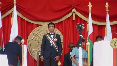 Madagascar Andry Rajoelina investi dans sa fonction présidentielle