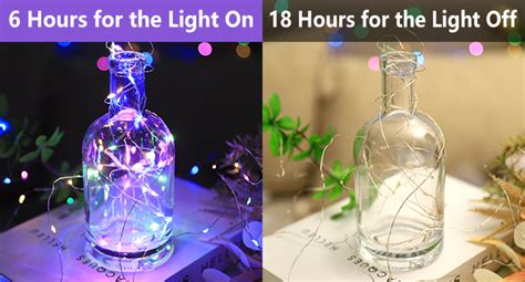 Vacoulery Guirlande Lumineuse LED à Piles 5M 16 5FT 50LED Micro