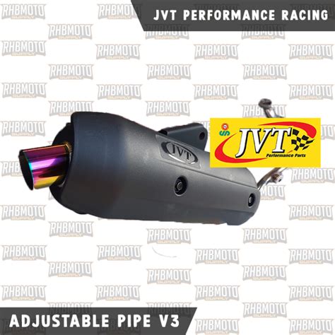 JVT ADJUSTABLE PIPE V3 Killer Power Pipe Mio Nmax Aerox Click Mioi 125