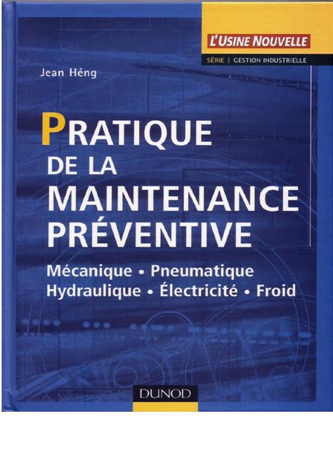 PDF Pratique de La Maintenance Préventive DOKUMEN TIPS
