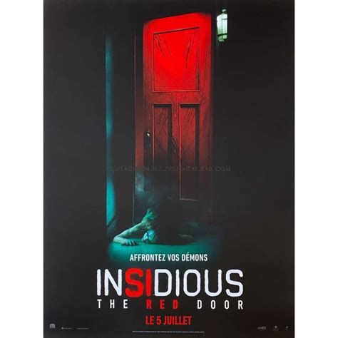 Insidious The Red Door French Movie Poster X In