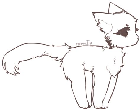 Feral Cat Base F2u By Royaiin On Deviantart