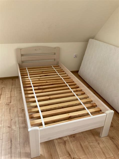 Łóżko drewniane jednoosobowe 90x190 Gorlice OLX pl