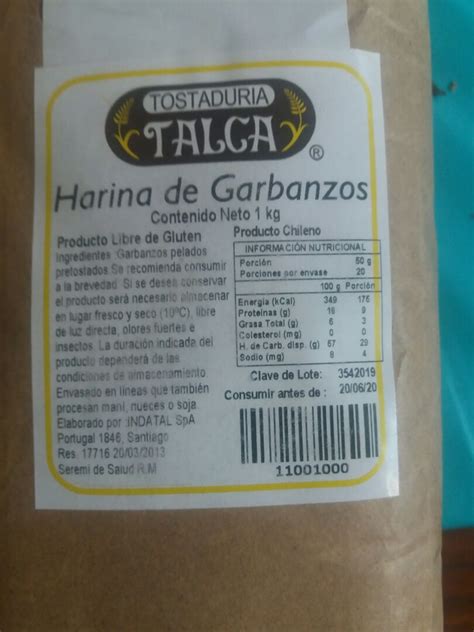 Tostadur A Talca Harina De Garbanzo Reviews Abillion