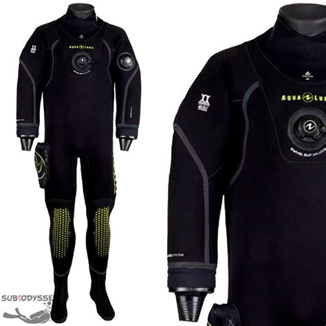 BLIZZARD PRO SLT 4mm Homme Combinaison Etanche Avec Chaussons Aqualung