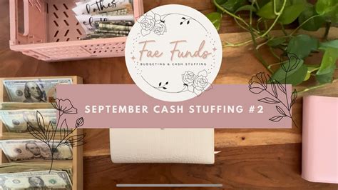 Biweekly Cash Envelope Stuffing September Paycheck 2 Debt Pay Off