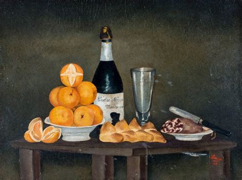 Provencal French Still Life Early Th Century Inventory Wolfs