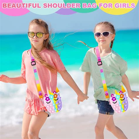 Pack Pop Shoulder Bag For Girls And Women Big Pop It Purse Bags Pop