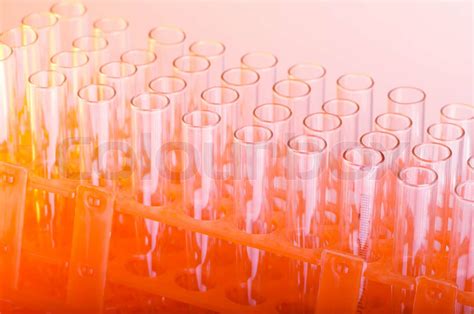 Chemical Glass Tubing In Lab Stock Image Colourbox