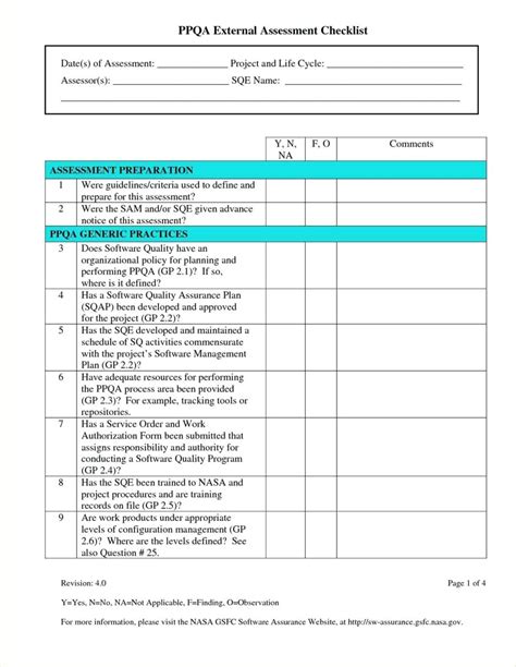 data quality assessment report template best layout templates
