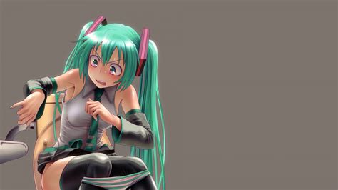 Wallpaper Illustration Anime Toilets Cartoon Thigh Highs