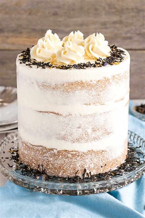 Earl Grey Cake With Vanilla Bean Buttercream Liv For Cake