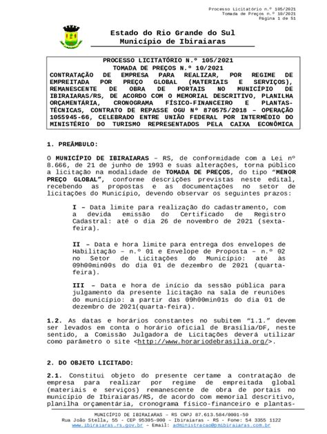 Lei De Licitaes E Contratos Lei N 8 666 Entenda TUDO Doc Template