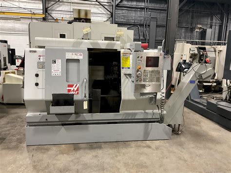 Haas Sl T Used Cnc Lathe With Live Tooling For Sale Tramar