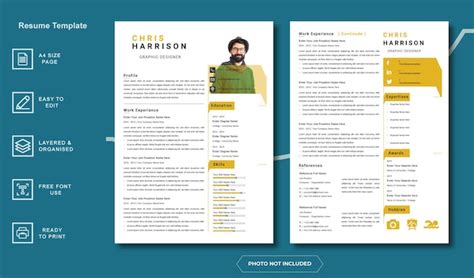 Plantilla Del Curriculum Vitae Curriculum Vitae Trabajo Profesional O