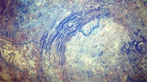 The Largest Impact Crater On The Planet Vredefort Crater In South
