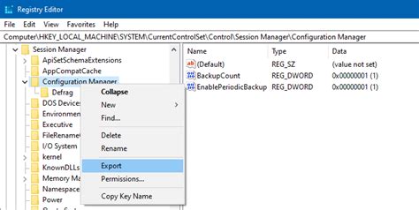 how to automatically backup the entire registry in windows winhelponline
