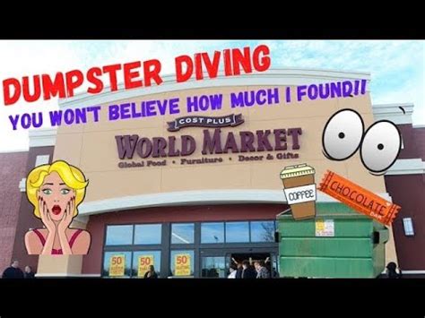 Dumpster Diving What Dept Stores Throw Away Is Nuts All Free Dec