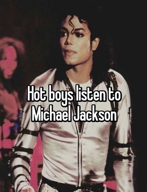 Michael Jackson Hot Girl Gang Aesthetic Whisper Quotes King Of Pops