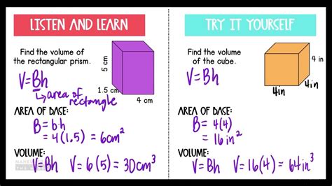 Finding Volume Of Rectangular Prism