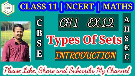 types of sets for class 11 empty set singleton set finite and infinite sets equal set ncert