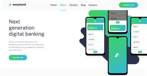 GitHub Devcarolinealmeida Easybank Landing Page This Is A Solution