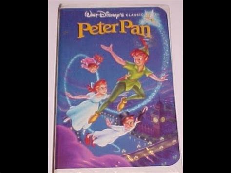 Opening To Peter Pan Vhs Youtube