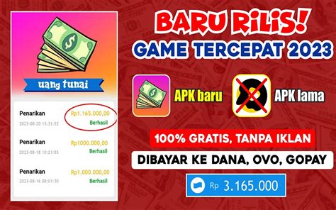 Aplikasi Penghasil Saldo DANA Gratis Rp 3 165 000 Cobain Nih Game