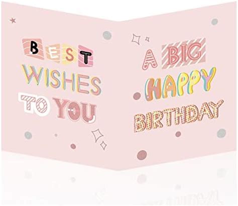 Amazon Homanga Jumbo Birthday Card Large Happy Birthday Greeting