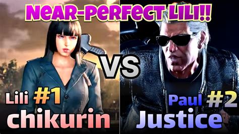 Near Perfect Lili Chikurin Lili VS Justice Paul Tekken 8