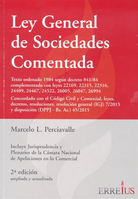 Ley General De Sociedades Mercantiles Comentada Gratis
