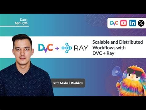 How To Create Scalable And Distributed Workflows With DVC And Ray YouTube
