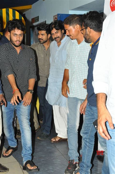 Pawan Kalyan Watched Rangasthalam Along With Ram Charan Gallery