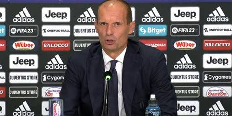 Juventus Allegri Dobbiamo Portare A Lecce La Rabbia Per La Champions