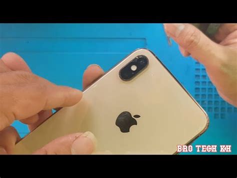 IPhone XS Max Glass Back Camera Replacement YouTube