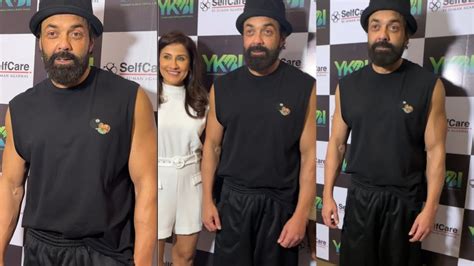 Baba Nirala Aka Bobby Deol Lunching Yasmin Karanchiwala S New Studio In