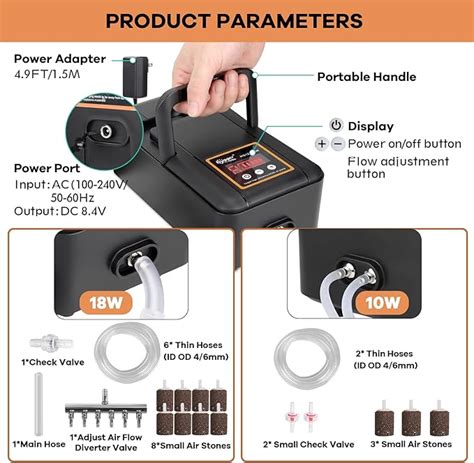 Hygger Rechargeable Aquarium Pond Air Pump Hygger Wholesale