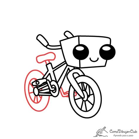 Hacia arriba Instantáneamente salario bicicleta para dibujar paso a