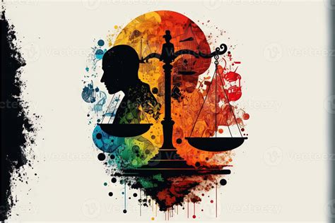 Social Justice Abstract Concept For Equal Rights And Social Fairness I