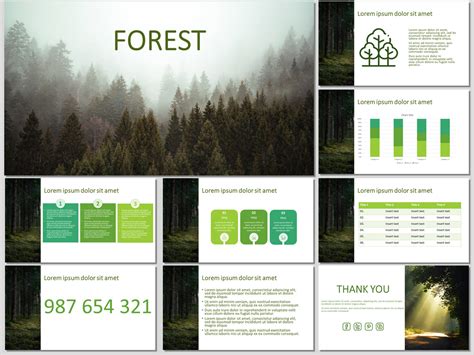 Forest PowerPoint Template And Google Slides Theme