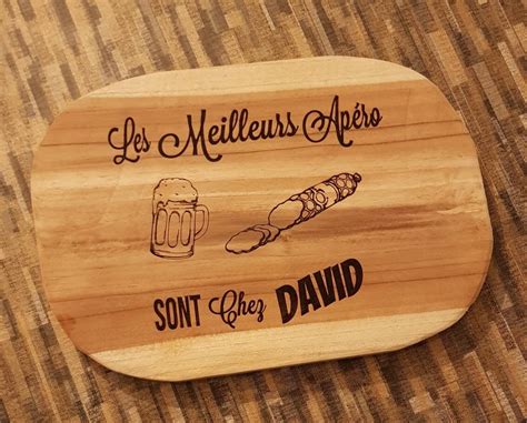 Planche apéro en bois personnalisée Planche à découper Etsy France