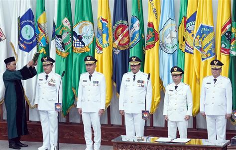 Seremoni Pelantikan Harisson Sebagai Pj Gubernur Kalbar Komitmen