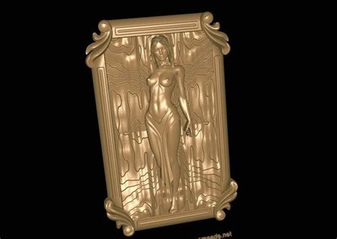D Naked Woman Relief Model D Stl Drawing Files For Cnc Machine D
