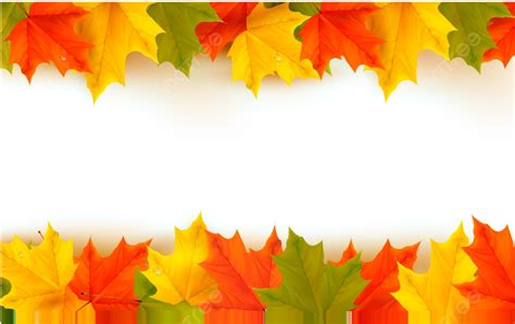 Autumn Leaves Vector Hd PNG Images Autumn Background With Leaves
