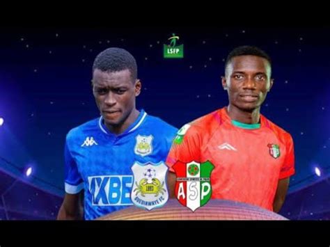 En Direct E Journee Ligue Guediawaye Fc Vs As Pikine Stade