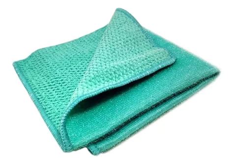 Paño De Microfibra Anti Grasa Laffitte Doble Accion Aj07h MercadoLibre