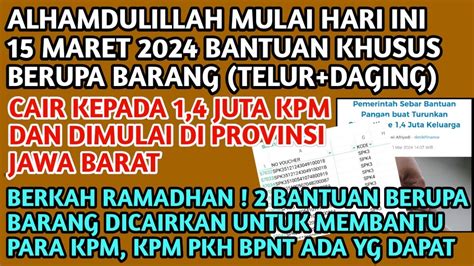 MANTAB HARI INI MULAI DICAIRKAN BANTUAN BERUPA BARANG TELUR DAGING