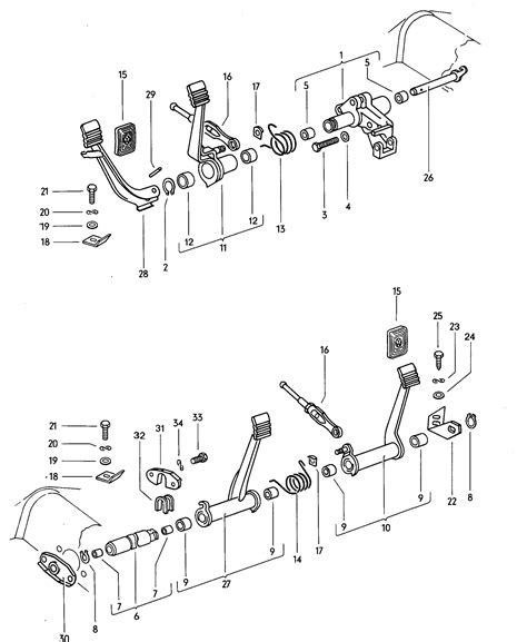 Vw Beetle Rhd Pedal Assembly Atelier Yuwa Ciao Jp